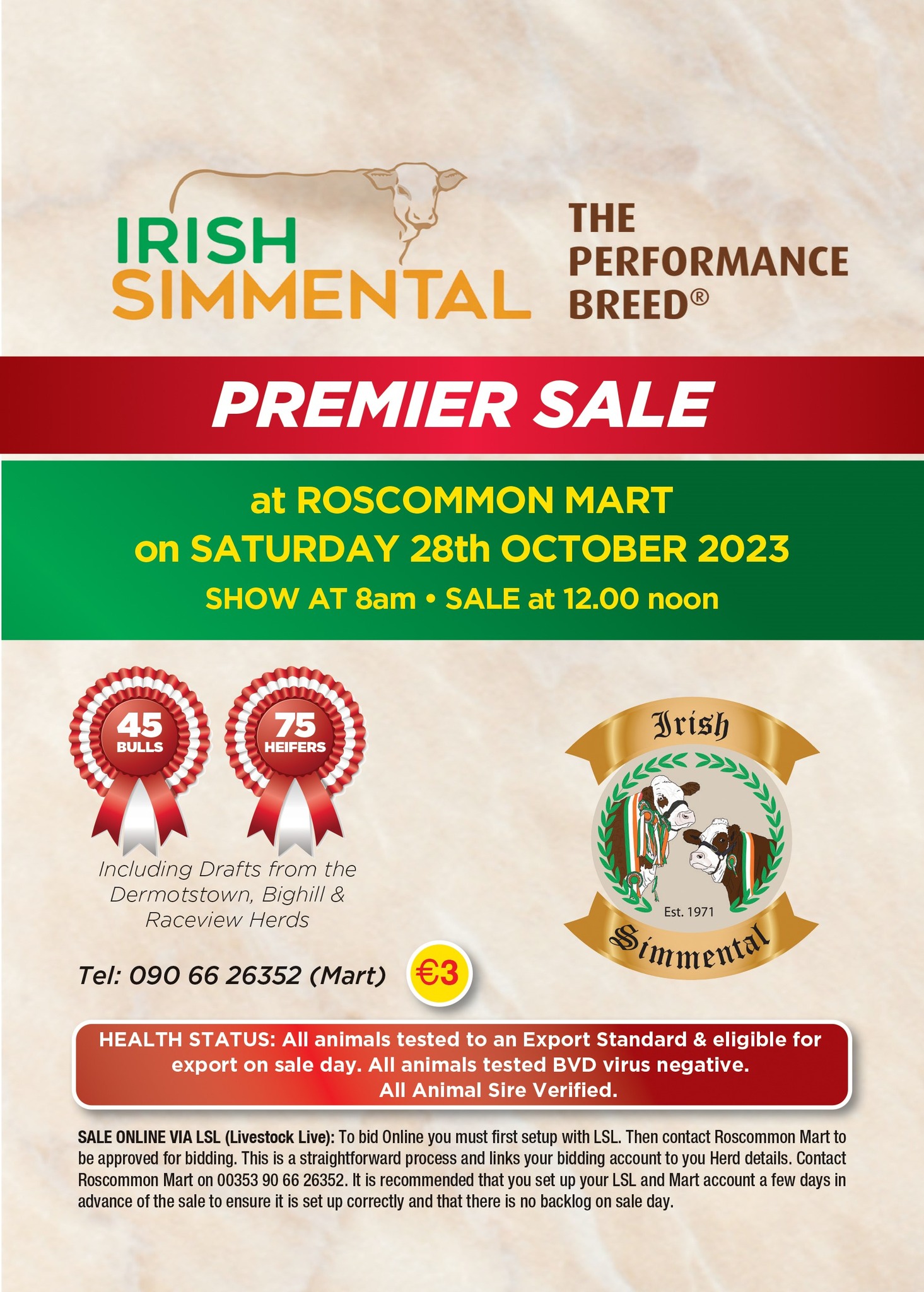 Info Regarding the New TRACES System - Irish Simmental Cattle Society